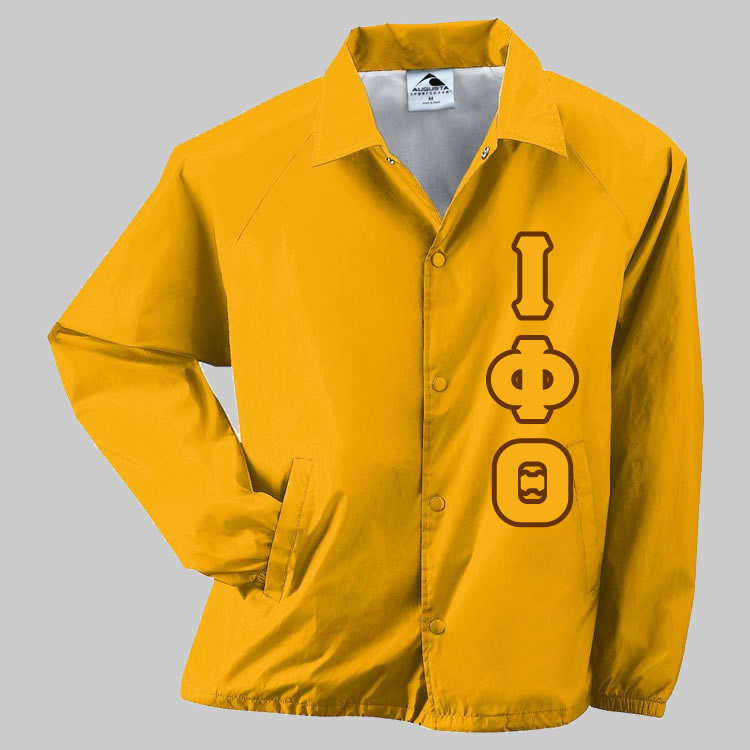 Greek nation Fraternity & Sorority - ΙΦΘ Gold Coach Jacket
