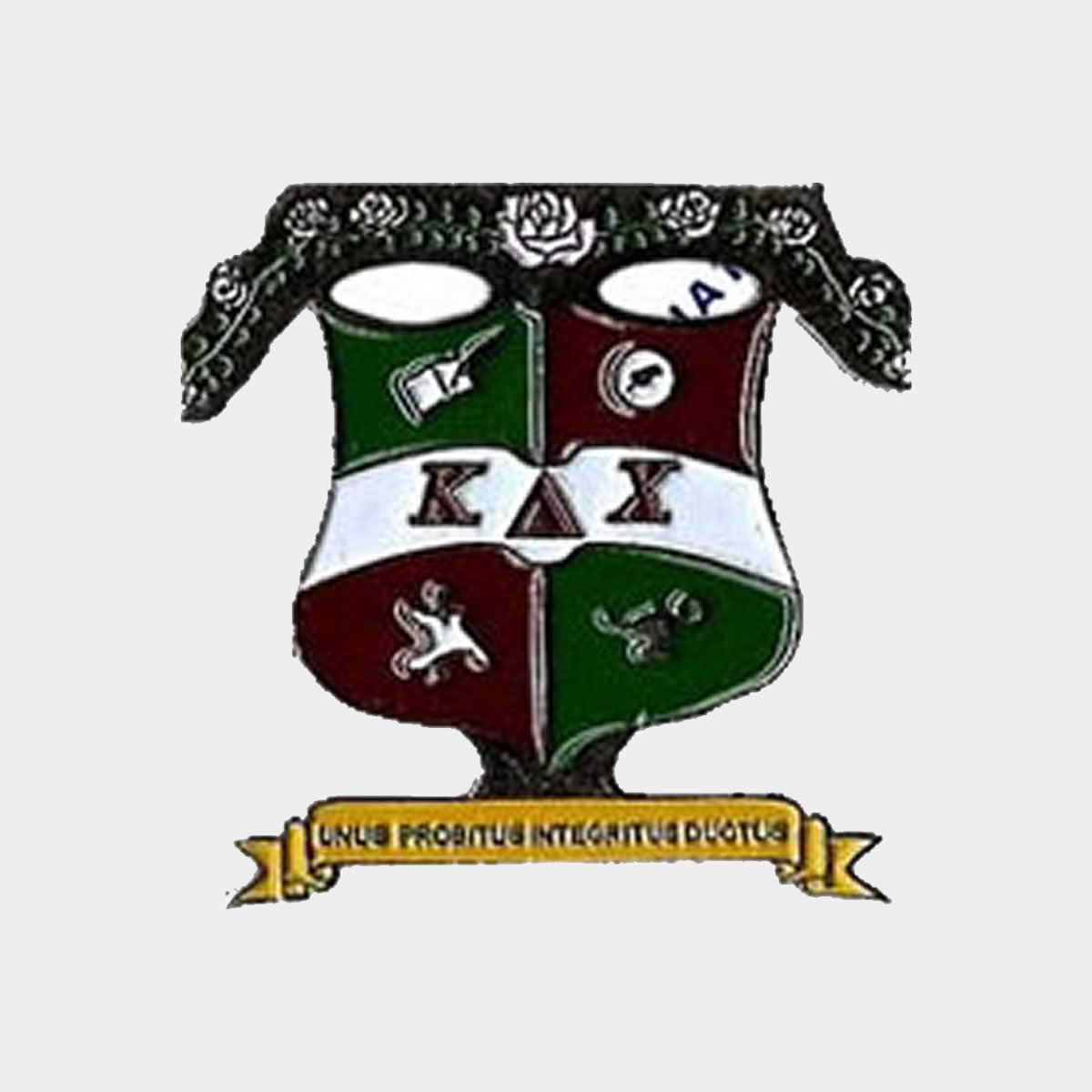 Greek nation Fraternity & Sorority - Kappa Delta Chi Crest Pin