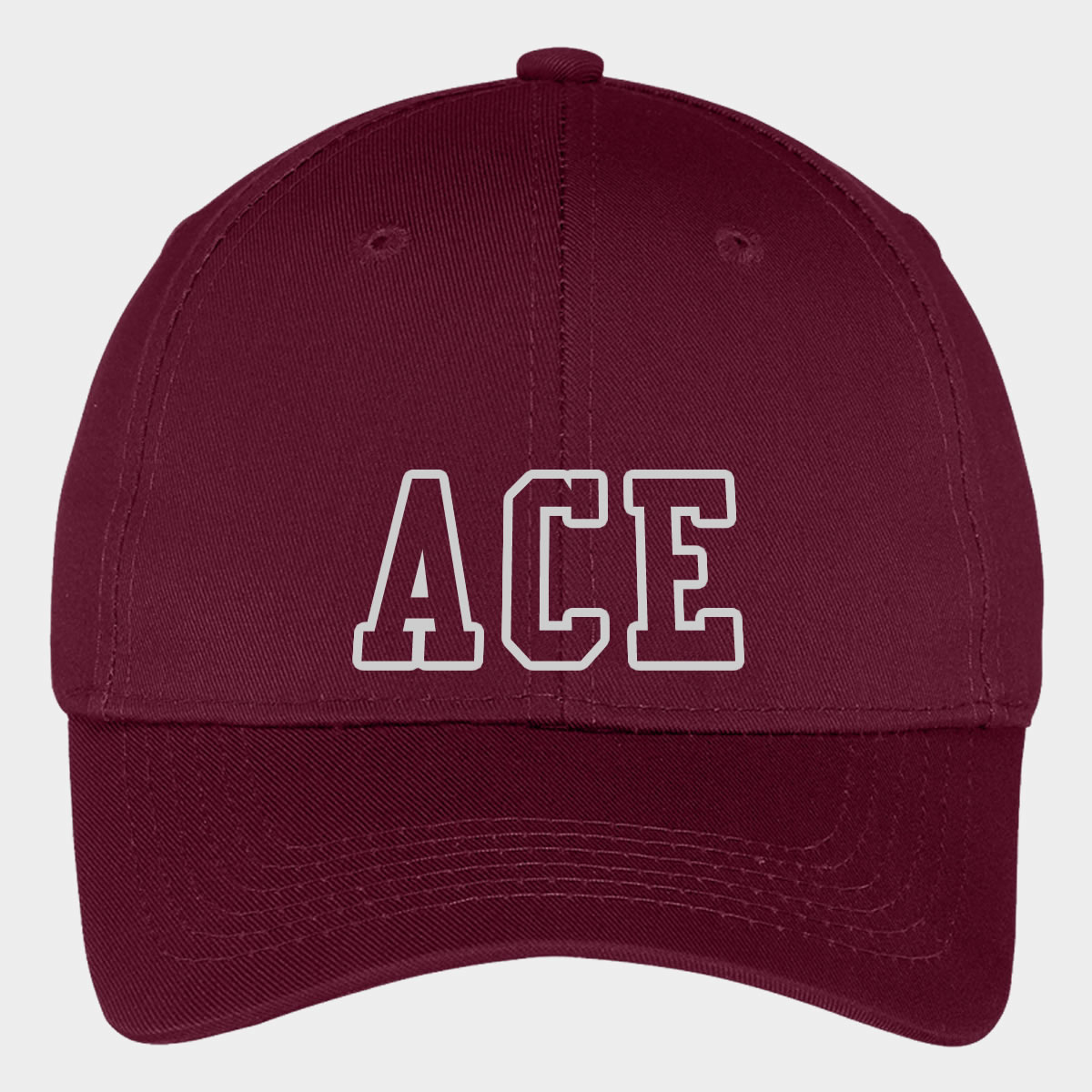 Greek nation Fraternity & Sorority - ΛΘΑ Burgundy ACE Hat