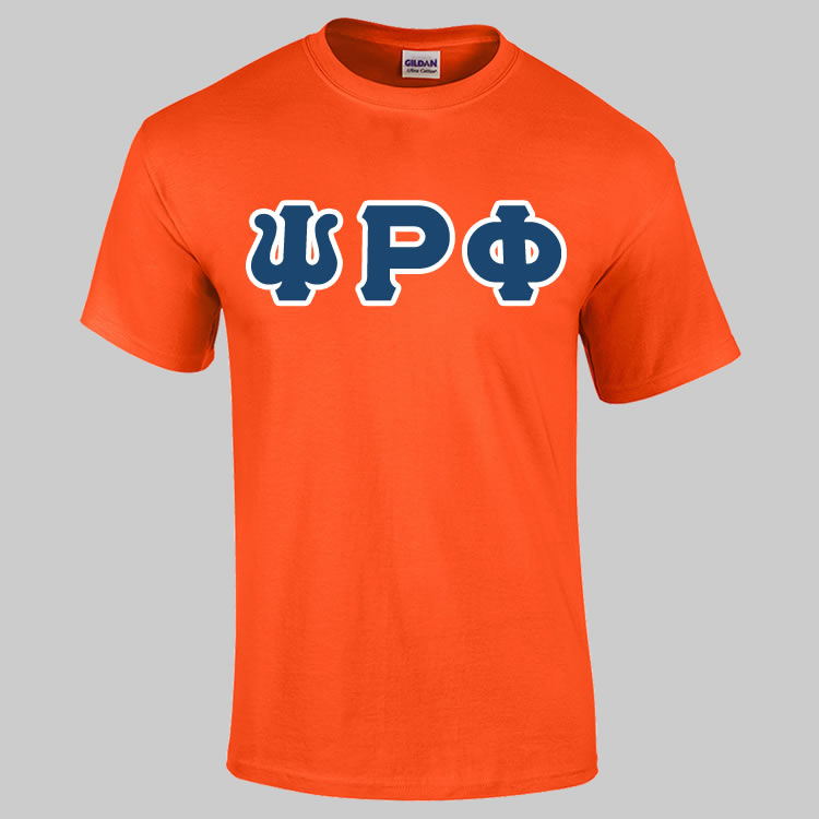 Greek nation Fraternity & Sorority - Psi Rho Phi Orange T-Shirt