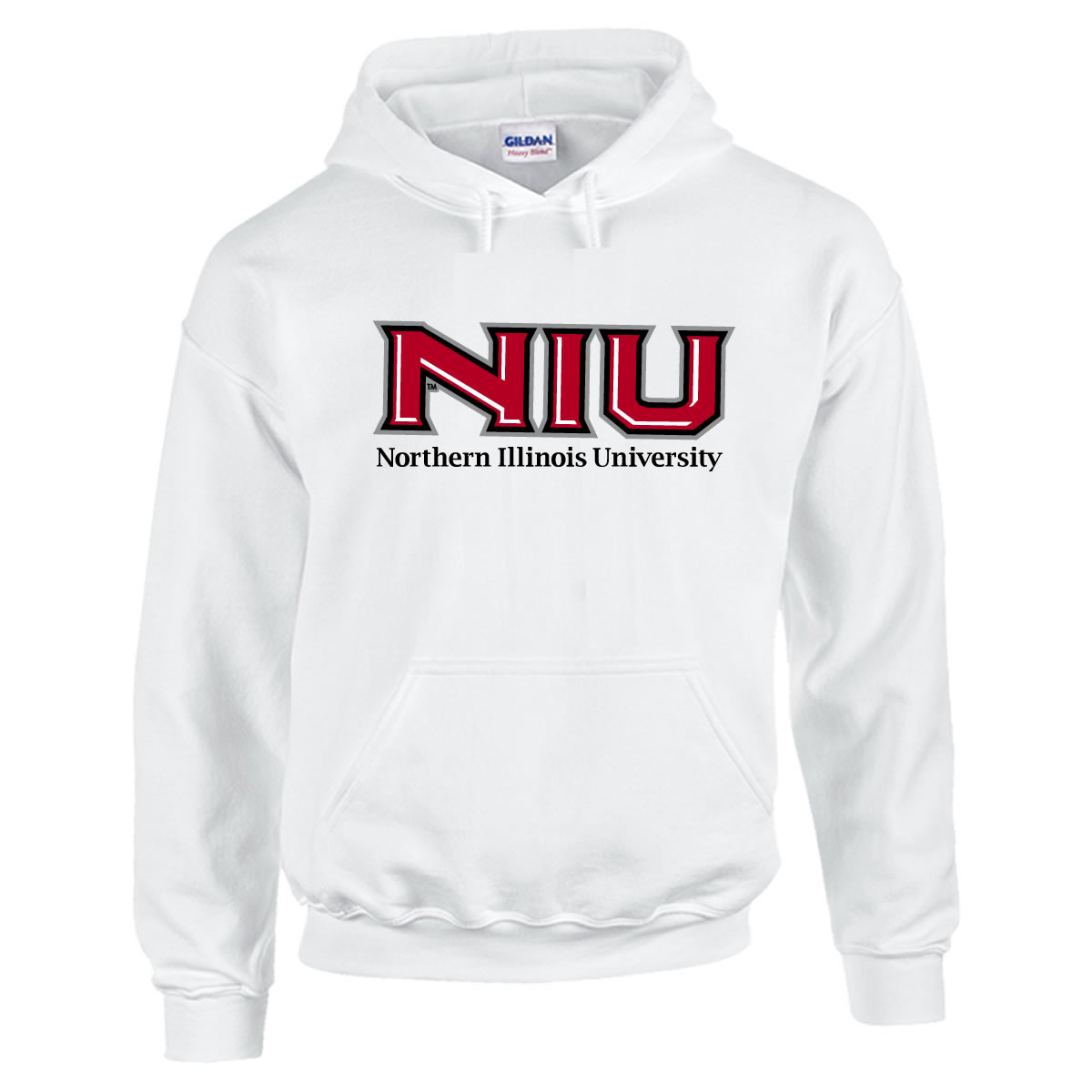 Greek nation Fraternity & Sorority - NIU White Hoodie