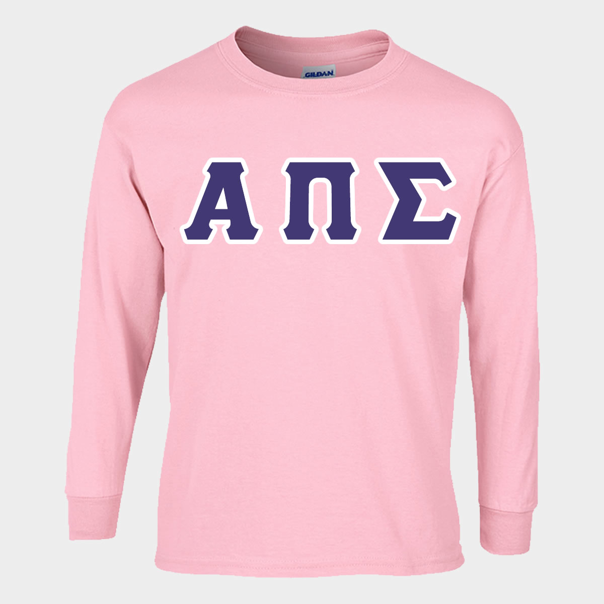 Greek Nation Fraternity & Sorority - Alpha Pi Sigma Light Pink Long ...