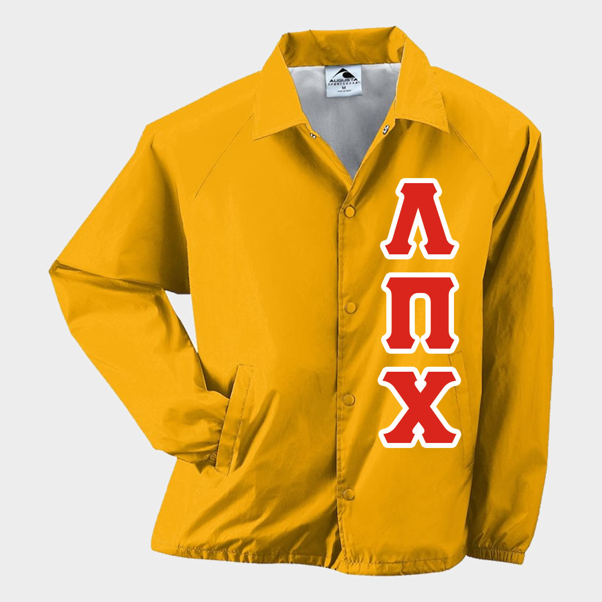 Greek nation Fraternity & Sorority - ΛΠΧ Gold Coach Jacket