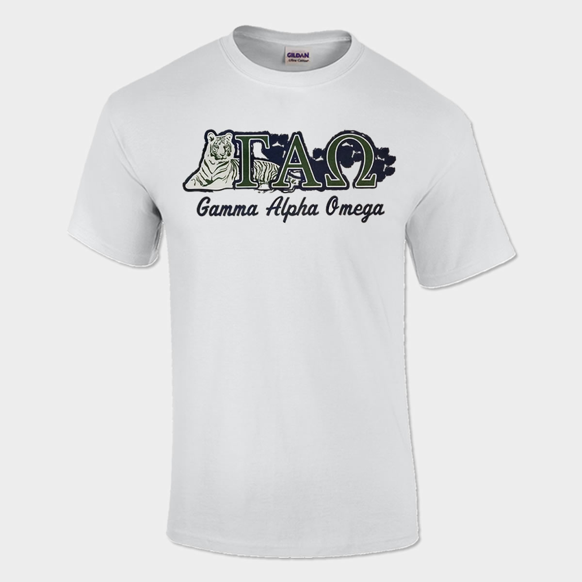 Greek Nation Fraternity & Sorority - Gamma Alpha Omega White ...
