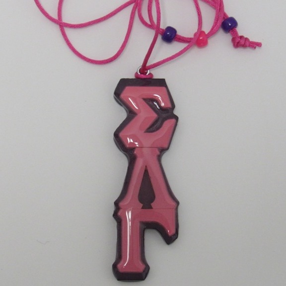 Greek Nation Fraternity & Sorority - Sigma Lambda Gamma Wood Tiki
